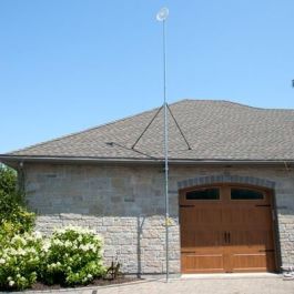 SURECONX 35 FEET HEAVY DUTY TELESCOPING ANTENNA POP UP MAST WITH ...